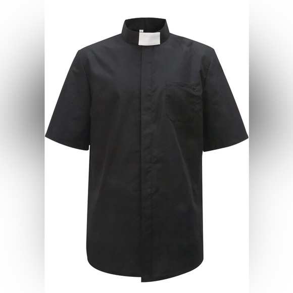 Underwraps Costumes | Other | Premium Priest Shirt Men Costume Os ...